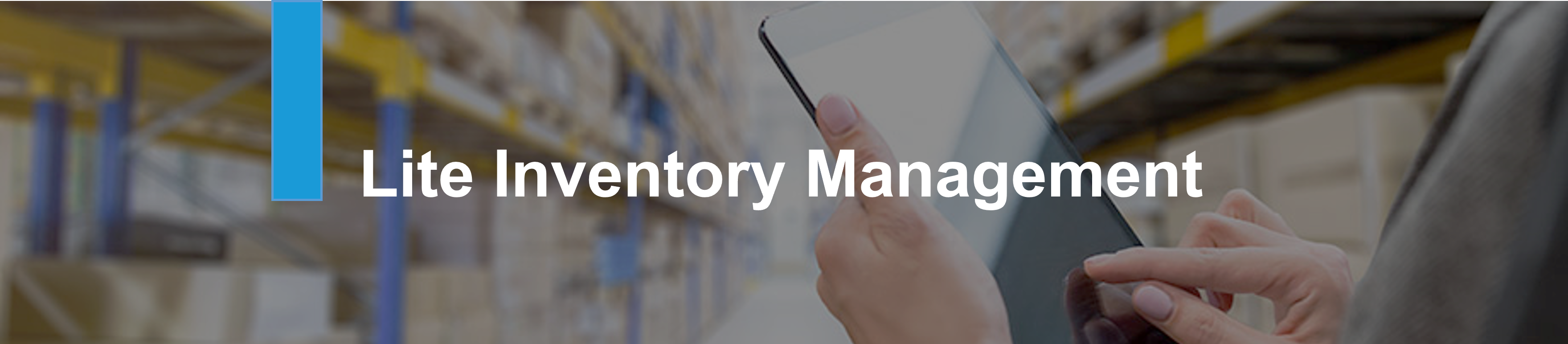 Lite Inventory Management | Applications | excelerateds2p