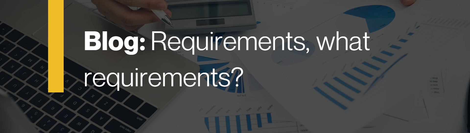 Requirements, what requirements? - excelerated